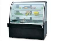 China 4~10℃ Free Standing Single Arc Cake Showcase / Commercial Undercounter Refrigerator for sale