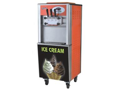 China Commercial Ice Cream Machine / Refrigerator Freezer With Air Pump And LCD Screen for sale