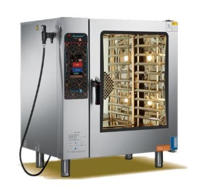 China 16.4kw 50Hz Western Kitchen Electric Machine Ten Layer Combi Oven 10*GN 1/1 for sale
