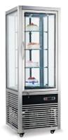 China Cake Display Commercial Refrigerator Freezer Showcase All Around Glass Door for sale