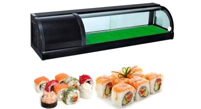China Counter Top Sushi Showcases Commercial Freezer Refrigerator 4 - 8 Degree for sale