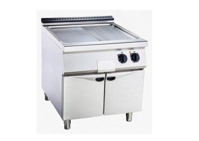 China Gas / Electric Griddle Flat Or Grooved Available Western Kitchen Equipment CE Approve for sale