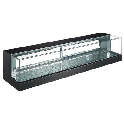 China Right Angel Sushi Showcase Commercial Refrigerator Freezer Top Flat +2℃ ~ +8℃ for sale