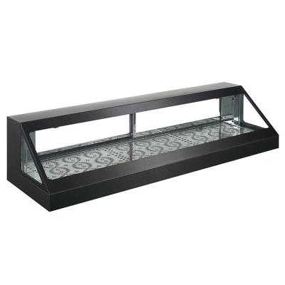 China Inclined Sushi Display Cabinet Small Commercial Refrigerator Freezer / Display Fridge for sale