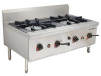 China Gas Stock Pot Range Chinese Style Soup Cooking Stove 1100 x 650 x (500+150) mm for sale