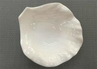 China Flower Shape Unbaked Porcelain UNK Dessert Bowl Diameter 15cm Weight 208g for sale
