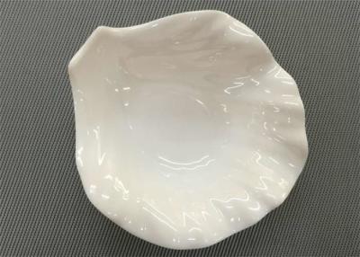 China Flower Shape Unbaked Porcelain UNK Dessert Bowl Diameter 15cm Weight 208g for sale