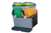 China Plastic Two-Tank Stainless Steel Slush Machine XC224 For Snack Food Bar for sale