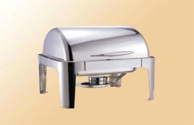 China Electric 8.5L Stainless Steel Cookwares Chafing Dish For Food Beverage for sale
