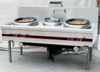 China SS Commercial Gas Two Burner Cooking Range 1900mm For Hotel for sale