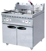 China Electric Two Tank Fryer With Cabinet for sale