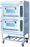 China Gas 220V Electric Baking Ovens RQL-24BQ With Two Layer For Commercial Kitchen for sale
