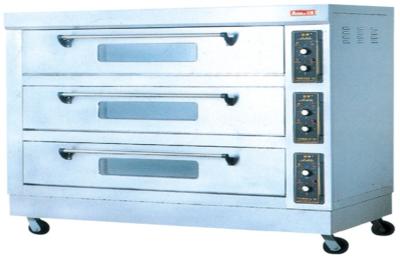 China Kitchen Stainless Steel Electric Baking Ovens 18KW With 3-layer 4tray FDX-36BQ for sale