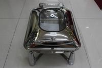 China Food Warm Stainless Steel Cookwares , Hydraulic Induction Chafing Dish for sale