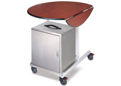 China Deluxe Dining Room Service Equipments with Collapsible Wood Table / SS Electric Hot Food Warmer for sale