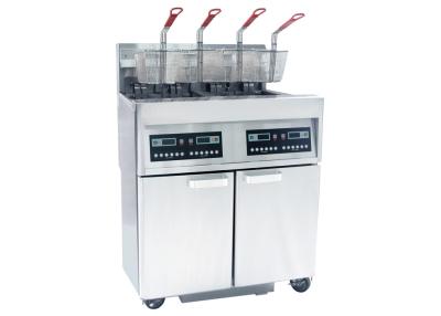 China Digital Control Commercial Kitchen Equipments , 56 Liters Deep Fryer Machine for sale