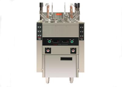 China 12KW Commercial Kitchen Equipments , Auto Lift Up 6 Baskets Pasta Cooker for sale