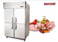 China European Standard Commercial Refrigerator Freezer Built In Fan Cooling System for sale