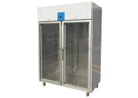 China CE Approved Glass Door Reach-In Upright Chiller Imported Embraco Compressor Commercial Refrigerator Freezer for sale