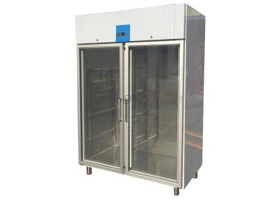 China CE Approved Glass Door Reach-In Upright Chiller Imported Embraco Compressor Commercial Refrigerator Freezer for sale