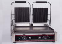 China Double Heads Electric Sandwich Griddle Snack Bar Equipment 110V/220V for sale