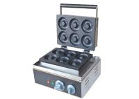 China Commercial Use 5/6 Holes Electric Donuts Maker Machine Snack Bar Equipment for sale