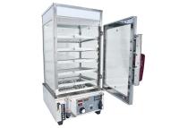 China 5 Layers Food Warmer Showcase Mechanical Steamer Display 50-100℃ for sale