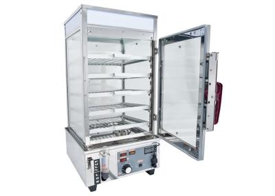 China 5 Layers Food Warmer Showcase Mechanical Steamer Display 50-100℃ for sale