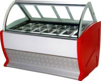 China Energy-saving Ice Cream Commercial Refrigerator Freezer Showcase for sale