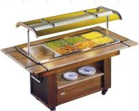 China NN-EBM1420 Salad Buffet Commercial Buffet Equipment Marble Stone Base for sale