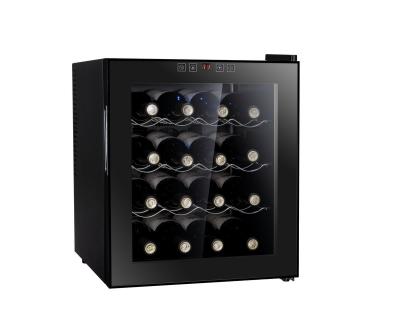 China BW-50D1 Wine Cooler Commercial Refrigerator Freezer With Log Shelf for sale