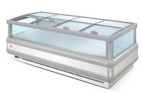 China 1500L supermarket freezer cabinet Commercial Refrigeration Freezer for sale