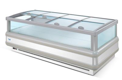 China 1500L supermarket freezer cabinet Commercial Refrigeration Freezer for sale