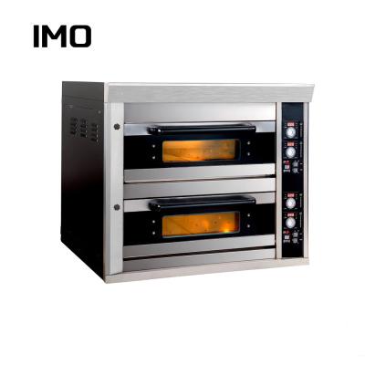 China Ideal For Preppy Kitchen-Inspired Cakes Oven 2 Deck 4 Tray Commercial Gas Oven for sale