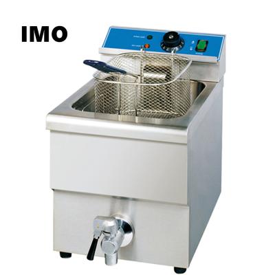 China SS Western Kitchen Equipment Electric Counter Top Single Basket 12L Fryer for sale