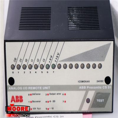 China FPR3350601R1062 Analog I / O Remote Unit ICSM06A6 ABB Module for sale