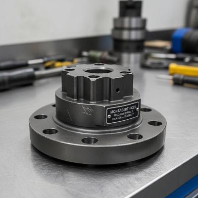 China Precision Hydraulic Connection Flange for Montabert HC95 Rock Drill with High-Impact Durability for sale