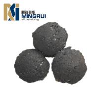 China Mingrui SI45 SI50 Si Briquette Metallurgical Ferrosilicon Ball for sale