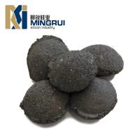 China Mingrui SI45 SI50 Si Briquette Metallurgical Ferrosilicon Ball for sale