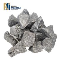 China 98% - 99% Pure Silicon Metal 10-100mm For Metallurgy for sale
