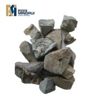 China Brown CaO 45-55 Fused Calcium Aluminate 3mm To 10mm Steelmaking Auxiliary Material for sale