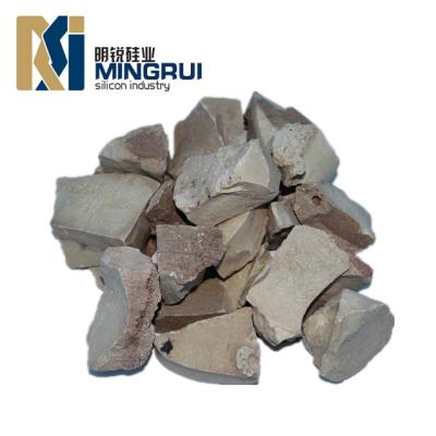 China Brown CaO 45-55 Fused Calcium Aluminate 3mm To 10mm Steelmaking Auxiliary Material for sale