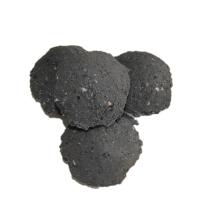 China ISO9001 Si65Fe7 Fesi Briquette Black 50mm Ferrosilicon ball for sale