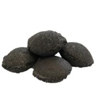 China ISO9001 Si65Fe7 Fesi Briquette Black 50mm Ferrosilicon ball for sale