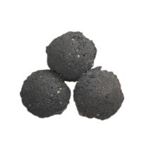 China ISO9001 Si65Fe7 Fesi Briquette Black 50mm Ferrosilicon ball for sale
