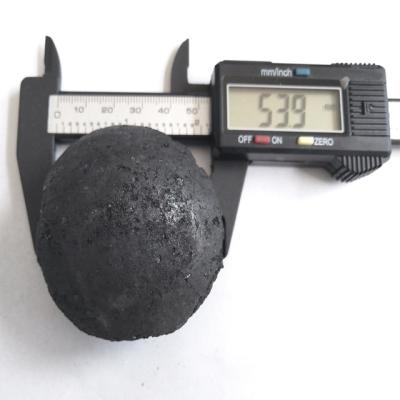 China Deoxidizer Spherical Ferrosilicon Alloy 55% Si FeSi Briquette for sale