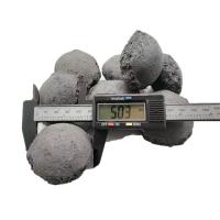 China Metallurgical Ferro Silicon Briquette Ball Iron Casting 65% Si FeSi Briquette for sale