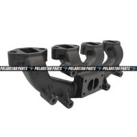 China Qsb3.3 B3.3 4d95 Exhaust Intake Manifold PC130-7 6205-11-5111 Diesel Engine Parts for sale