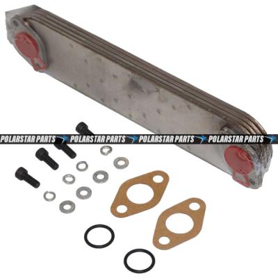 China ZAX120 Oil Cooler Cores Isuzu 4BG1 4 Layers Excavator Engine Parts 8-97032025-0 for sale