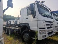 China 10 Wheeler Used Tractor Truck HOWO Truck Head 376-420HP with Tubeless Tire Design for sale